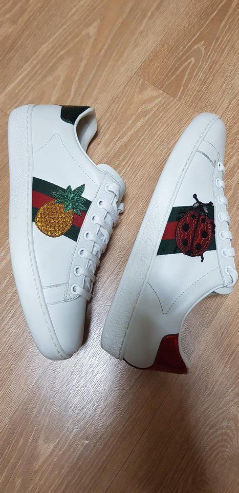 235240정품인증 구찌신발 파인애플 무당벌레 세컨웨어헬로마켓