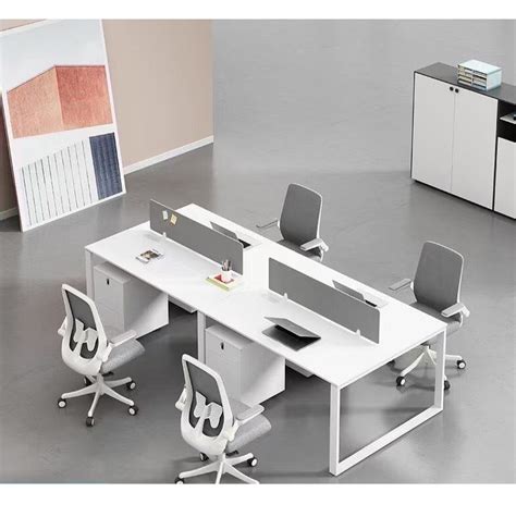 Сандал худалдаа 4 хүний оффис ширээ бэлэн худалдаалж