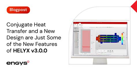 Conjugate Heat Transfer And A New Design Are Just Some Of The New Features Of Helyx V3 0 0 Engys