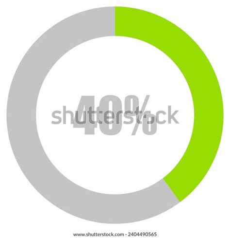 40 Loading 40 Circle Diagrams Infographics Stock Vector Royalty Free