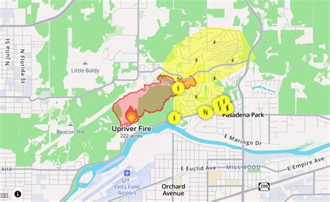 Spokane Fire Update Over 300 Acres Wildfire 12 000 Evacuated Check