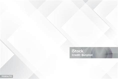추상적인 기하학적 흰색과 회색 배경 색상 벡터 일러스트 레이 션입니다 0명에 대한 스톡 벡터 아트 및 기타 이미지 0명 가상현실 개념 Istock