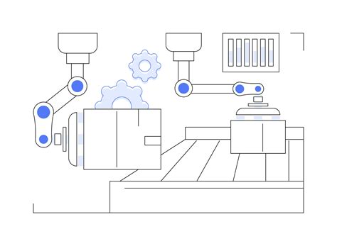 automated sortation systems abstract concept illustration 47231436