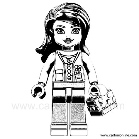 Kolorowanki Lego Friends Lego Friends