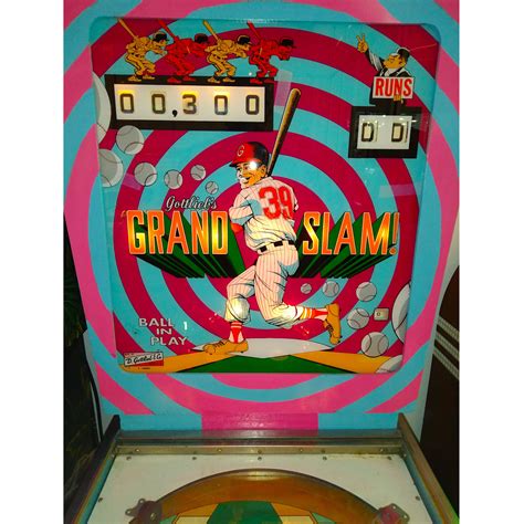 Grand Slam Pinball Machine Elite Home Gamerooms Order Now