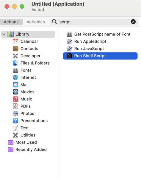 Run ExifTool Commands On Photos In Photo Mechanic Using MacOS Automator