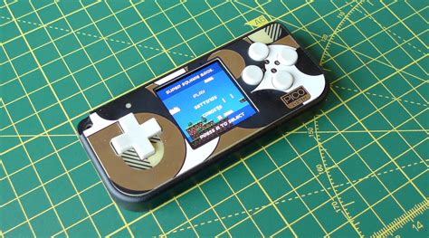 First Look Pimoronis PicoSystem Hackable Handheld Games Console Smittytone Messes With Micros