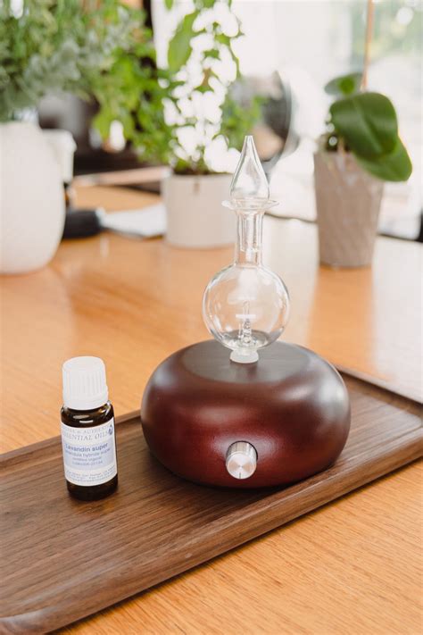 Wooden Waterless Nebulizing Diffuser Original Swiss Aromatics
