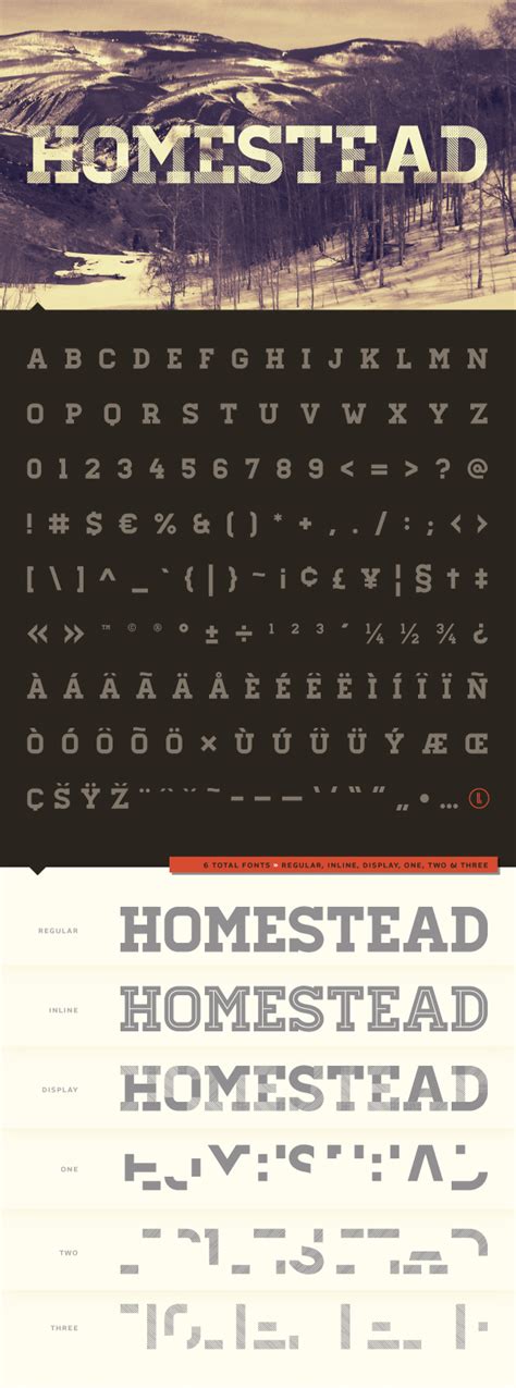 Homestead Font Behance