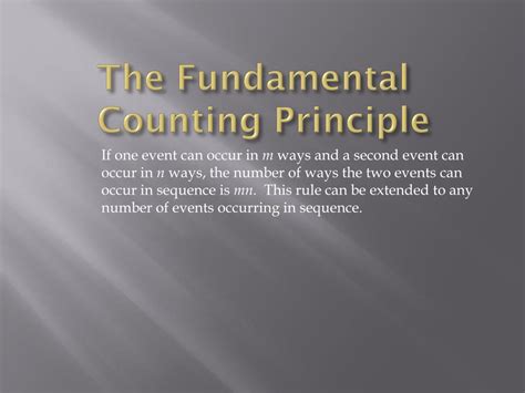 PPT Basic Concepts Of Probability And Counting PowerPoint Presentation ID