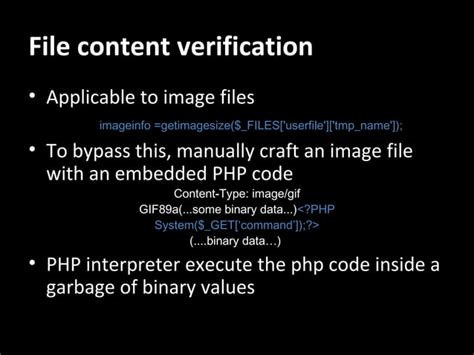 Bypass File Upload Restrictions Ppt