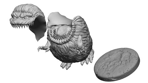 Critters 1986 2 Character Options 3d Model By Naeem32
