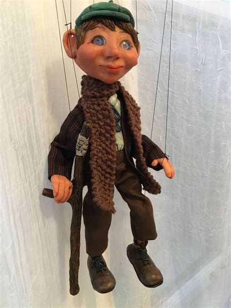A Christmas Carol Tiny Tim Marionette Made To Order Etsy