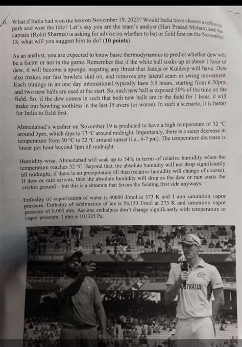 Sd Harihara Sudhan On Linkedin Cricketxthermodynamics Cricket