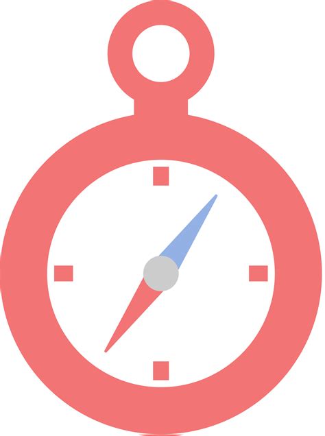 Red Compass Cartoon 24584412 Png