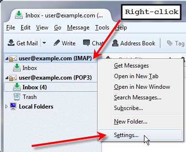Change POP3 Account To IMAP Or IMAP To POP3 InMotion Hosting