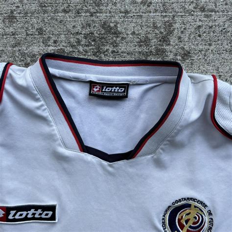 2000s Lotto Costa Rica National Team Soccer Jersey Depop