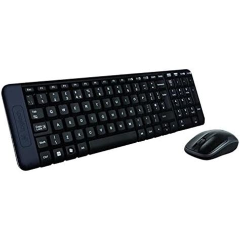Logitech Mk220 Wireless Keyboard And Mouse Combo Black En Ar 920