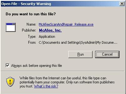 How To Perform MCafee Scan Repair Techyv Com