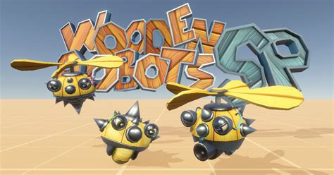Wooden Robots Sp 3d Robots Unity Asset Store