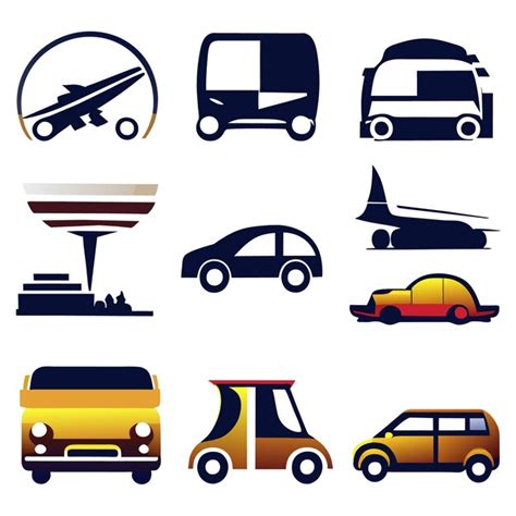 Premium Vector Various Vehicle Silhouettes In Eps Vector