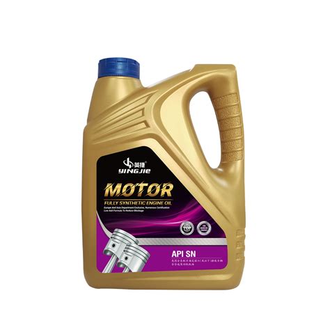 全合成发动机机油 Api Sn Sae 5w 30 5w 40 英国捷牌石油集团（国际）有限公司