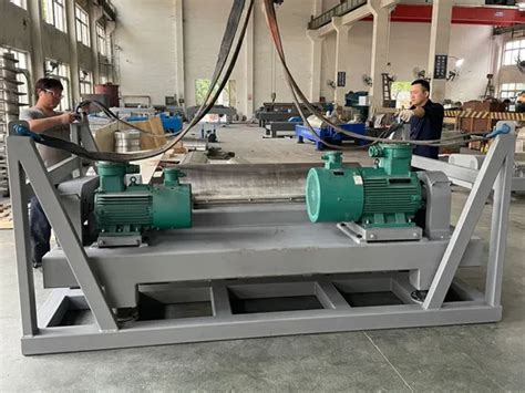 High Precision Solid Liquid 2 Phase Centrifugal Separator Decanter