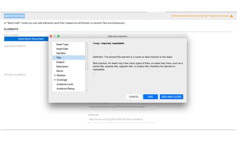 Pbcore Cataloging Tool Pbcore Metadata Standard