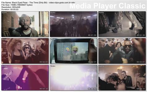 Vdeo Clipe Hd Video Clip Black Eyed Peas The Time Dirty Bit