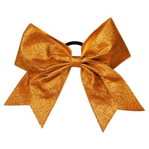 Solid Color Glitter Cheer Bow Superior Cheer