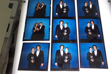 Brooke Shields David Hasshoff 1980 Lot Of 225 Transparency Photo