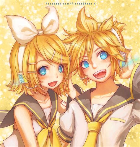 fierceghdsty Kagamine Len Kagamine Rin Vocaloid