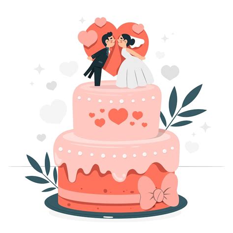 Images De Dessin Gateau Mariage Téléchargement Gratuit Sur Freepik