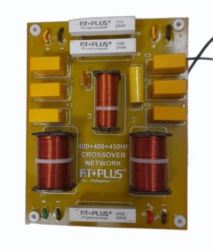6 8 At Plus Speaker Crossover Network Board 25w At ₹ 1350 Piece In Vidisha Id 2850834199288