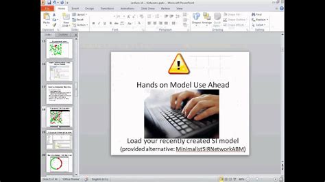Lecture 18 Anylogic And Networks Agent Based Modeling For Health Policy With Anylogic Youtube