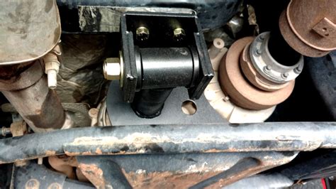 Chlever Craft Industries Transfer Case Support Install Desert Jeep Rat