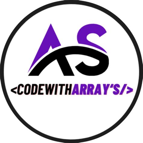Code With Arrays Youtube
