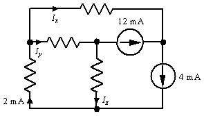 Solved Find Ix Iy And Iz In The Circuit Shown 1 SolutionInn