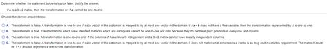 solved determine whether the statement below is true or