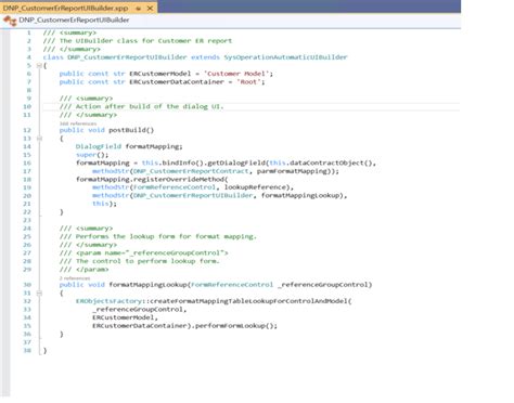 How To Customize Electronic Reporting In D365