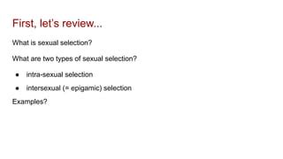 Sexual Selection 2020 Pdf Parenting Babies And Babes Parenting