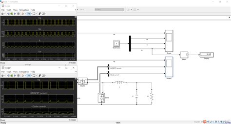 Simulink仿真 降压 Buck 变换器 Simulink里面的diode的m Csdn博客