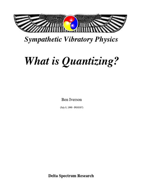 What Is Quantizing Pdf