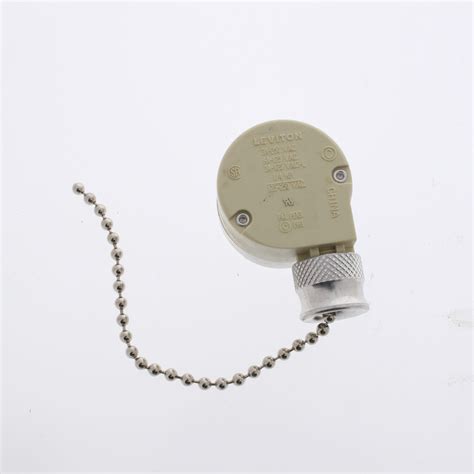🏠 Leviton Nickel Pull Chain Rotary Appliance Switch 3 Sp 2 Circuit 1689 No Leads In Stock