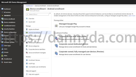 Enroll Your Android Enterprise Dedicated Devices Or Fully Managed
