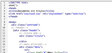 Aprendiendo Código HTML Básico Cómo crear un documento HTML