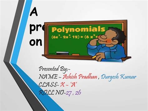 Polynomials Of Class 10th Pptx