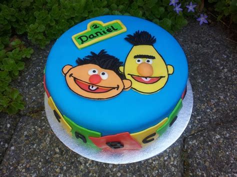Bert And Ernie Sesame Street Birthday Cake