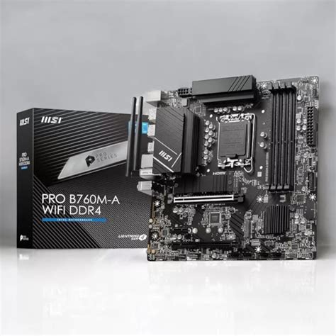 Msi Pro Motherboard Msi Pro B M A Wifi Ddr Lga Microatx Intel Tech Picclick Uk