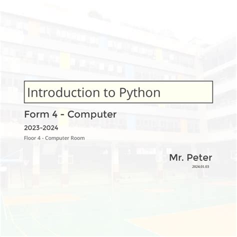 Introduction To Python If Else